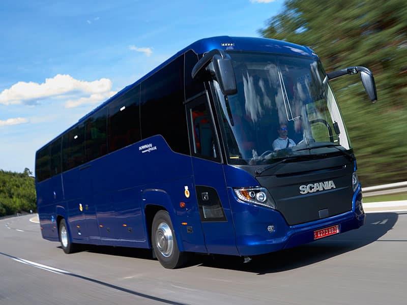 Scania Touring coach unveiled