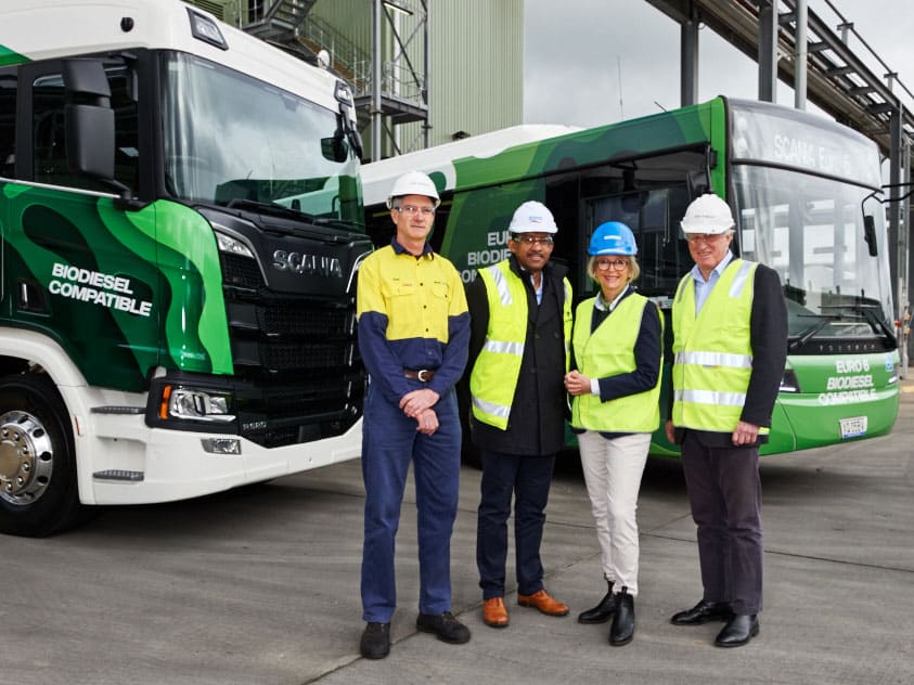 VICTORIAN BIO-FUEL PLANT OPENS, BUS AND TRUCK SUPPLY TARGETED