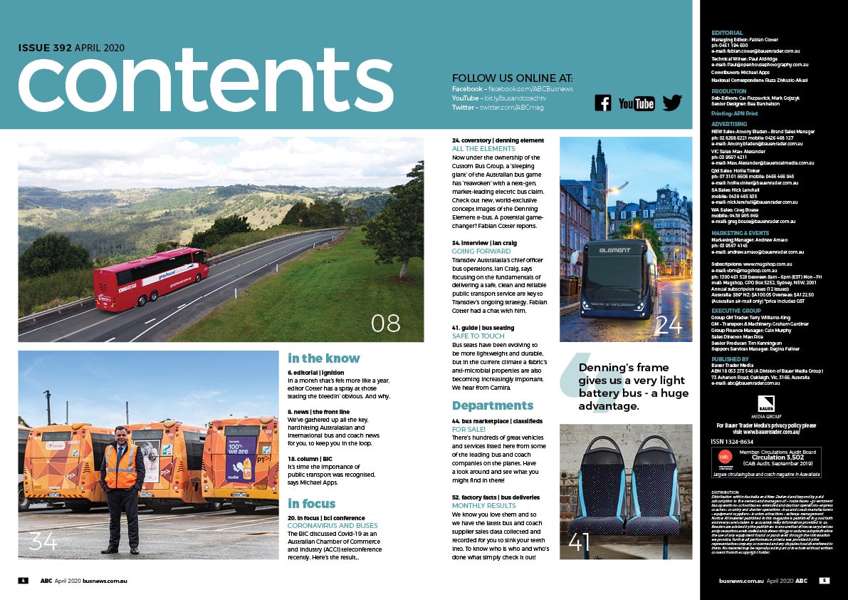 ABC ISSUE 392 – OUT NOW! - Australasian Bus and Coach