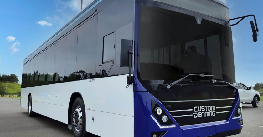 custom denning element e-bus electric bus element h2 hydrogen bus ...