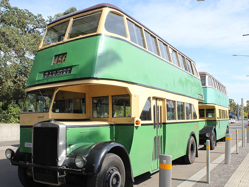 Historic buses: Australian Bus + Coach Show