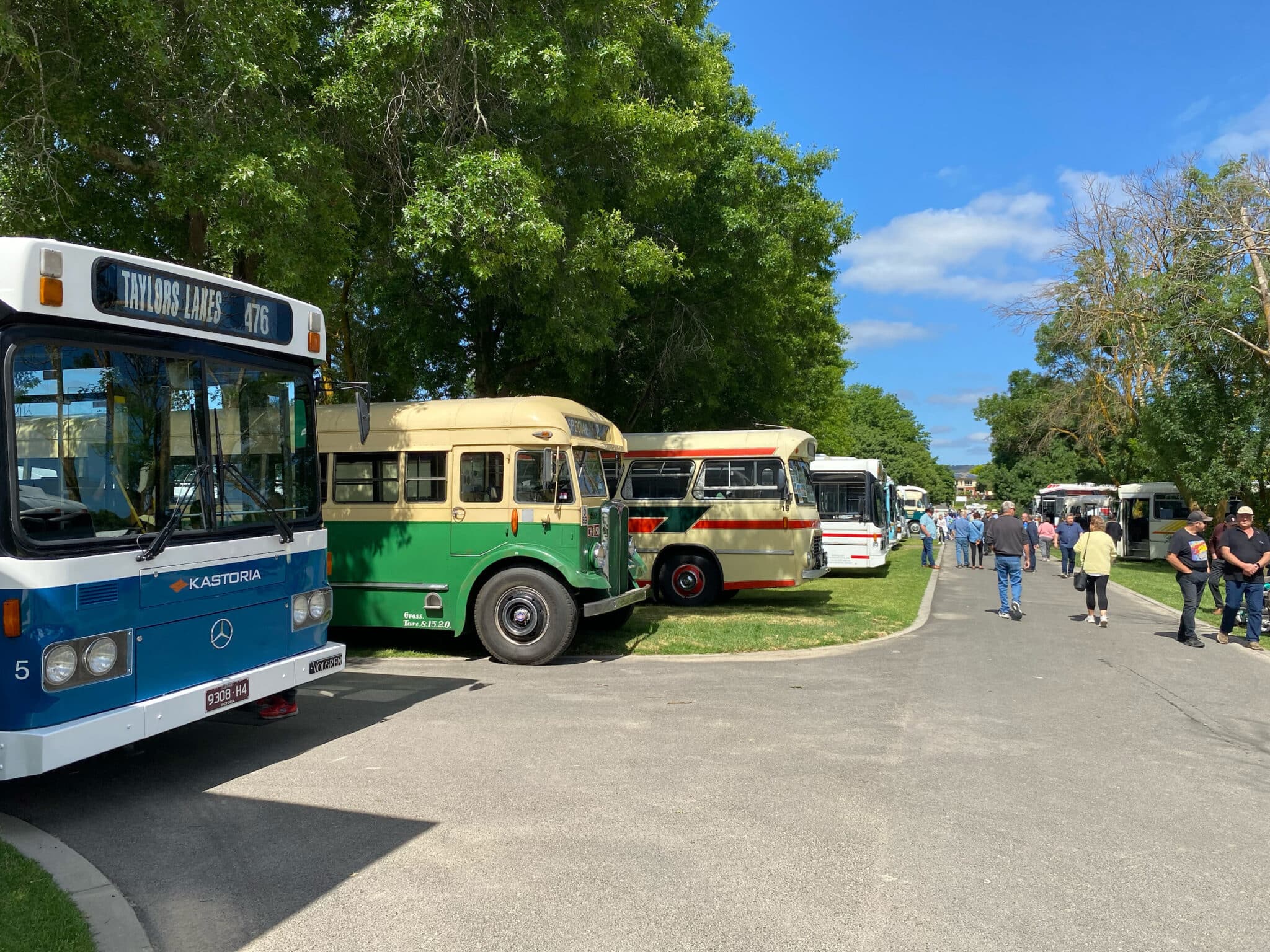 Historic buses go on display at Commercial Vehicle Club Display day ...
