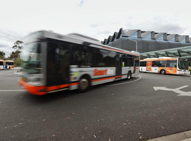 Inside the bus argument to the Victorian Suburban Rail Loop project ...