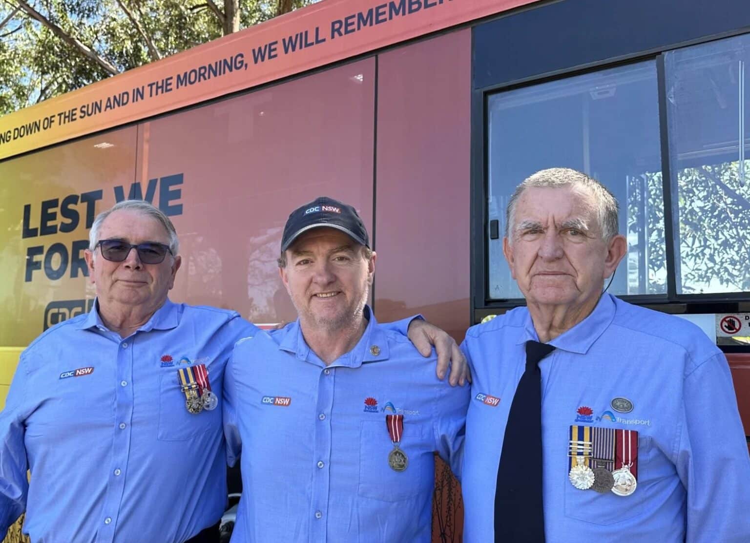 CDC NSW unveils Anzac Spirit bus to honour Australian veterans ...
