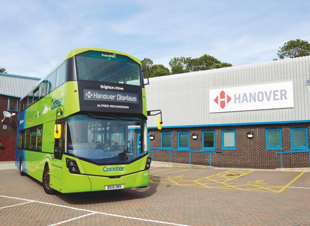 Hanover Displays unveils new sensations for local bus market ...