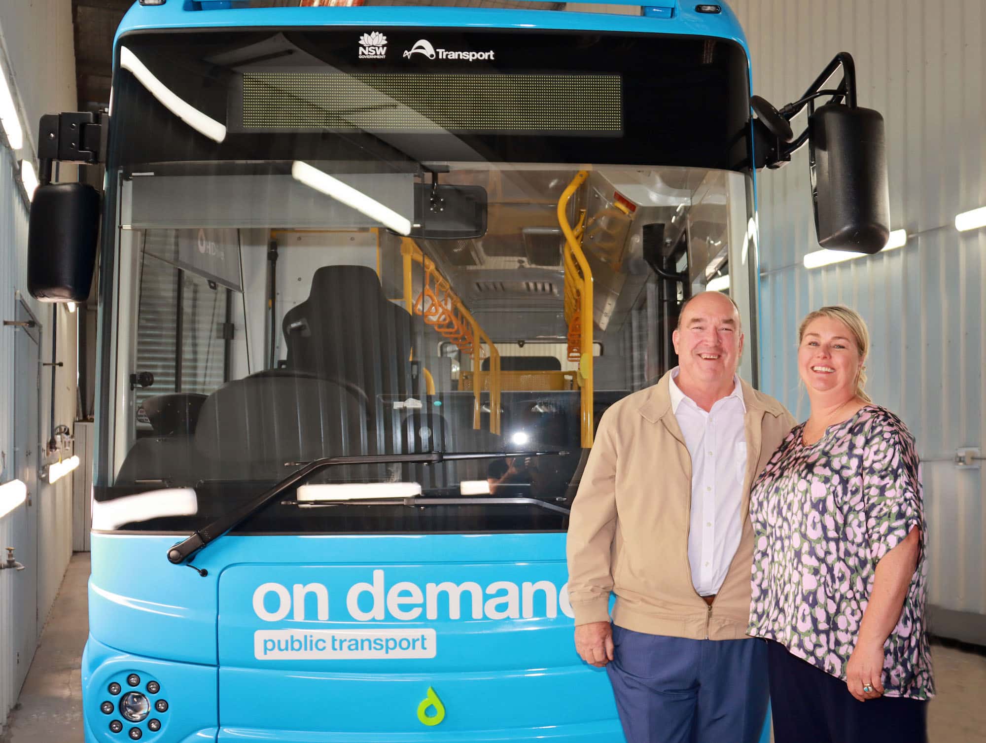 Sapphire Coast Buslines welcomes two electric minibuses to on demand ...