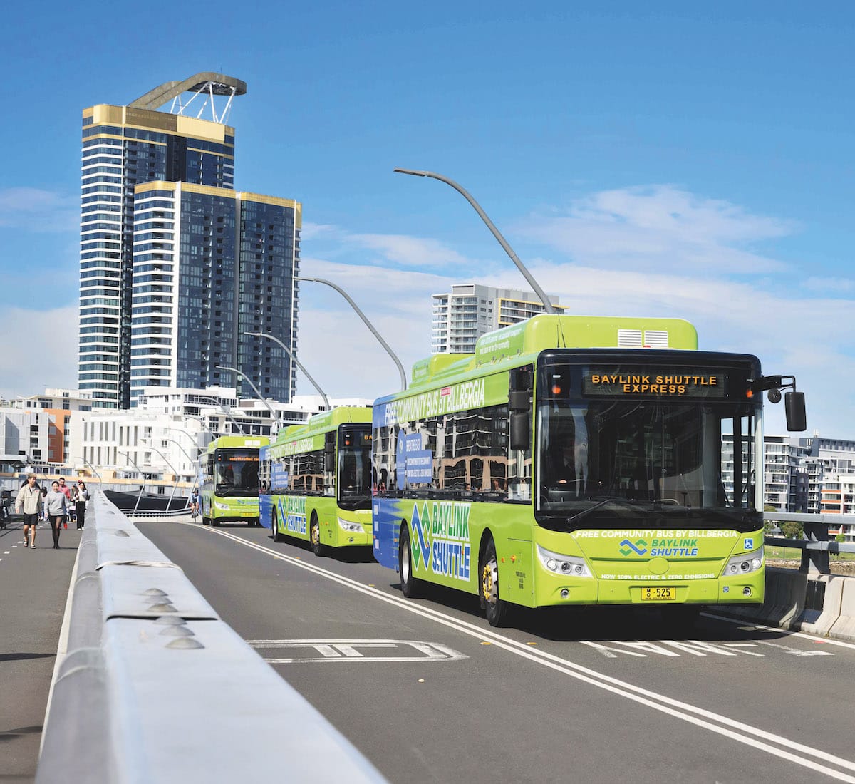 Electric bus service critical to Sydney suburb success