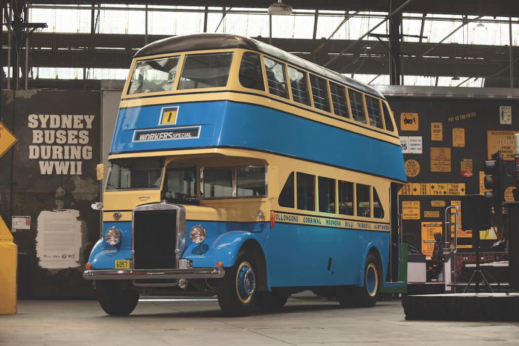 Iconic double-decker bus finds home at Sydney Bus Museum