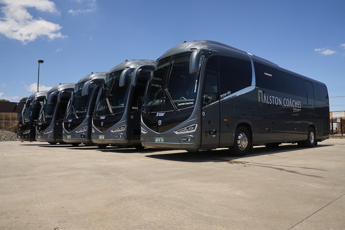 Alston Coaches makes the switch from Mercedes-Benz to Volvo