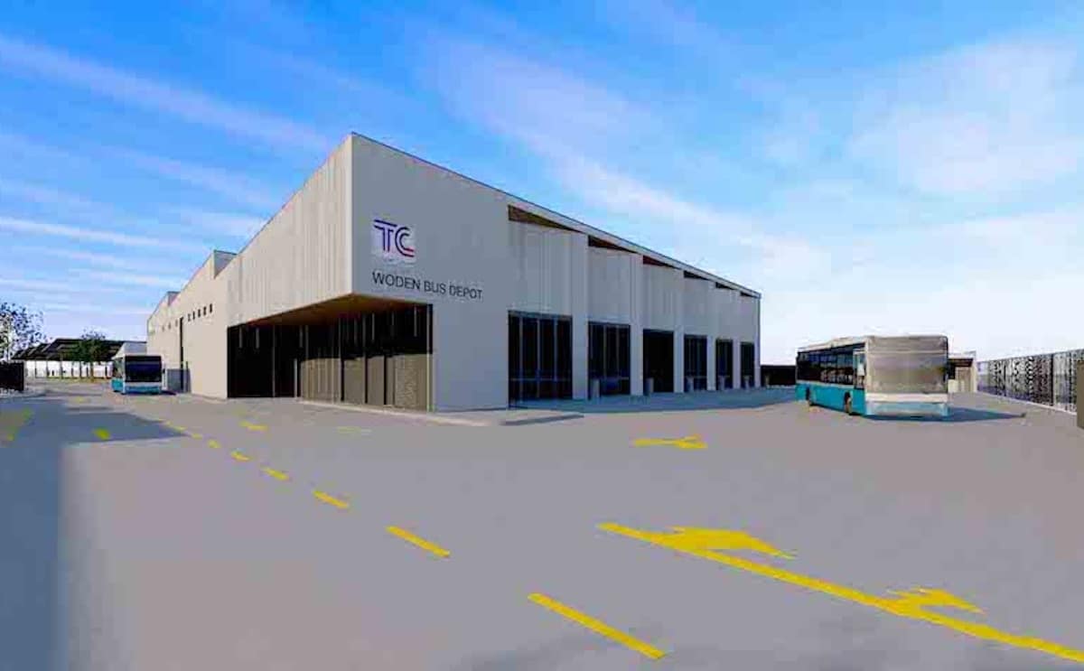 Australia's largest electric bus depot now open