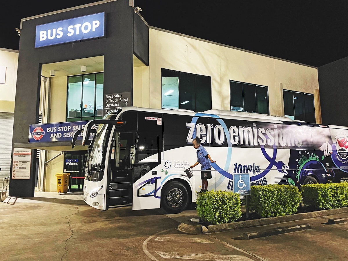 Gold Coast school goes green with Bus Stop Sales