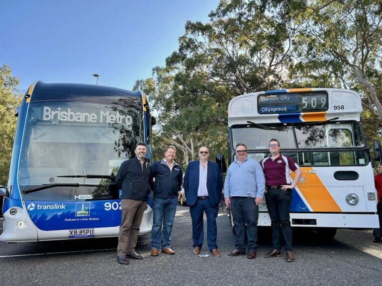 Brisbane Transport Museum unveils restored City Council bus