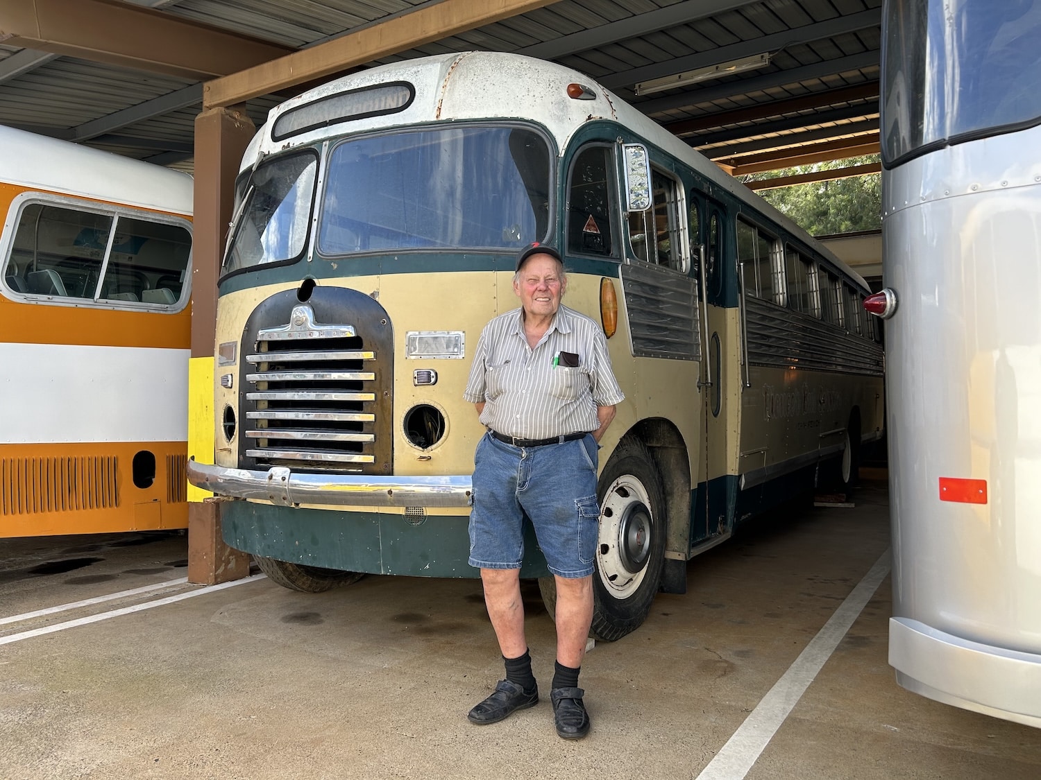 Bus industry doyen celebrates 90th birthday