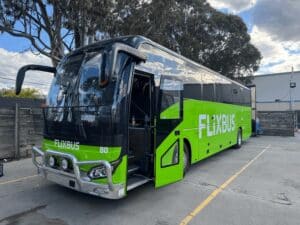Global bus operator launches very first Australian service