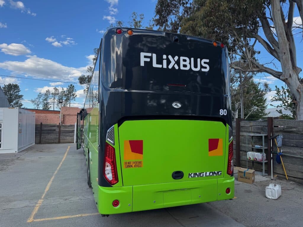 Global bus operator launches very first Australian service