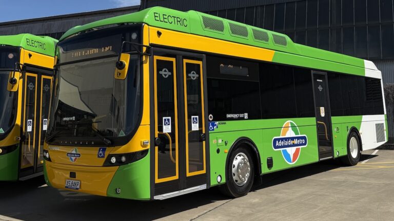 Adelaide welcomes first new electric buses as rollout begins