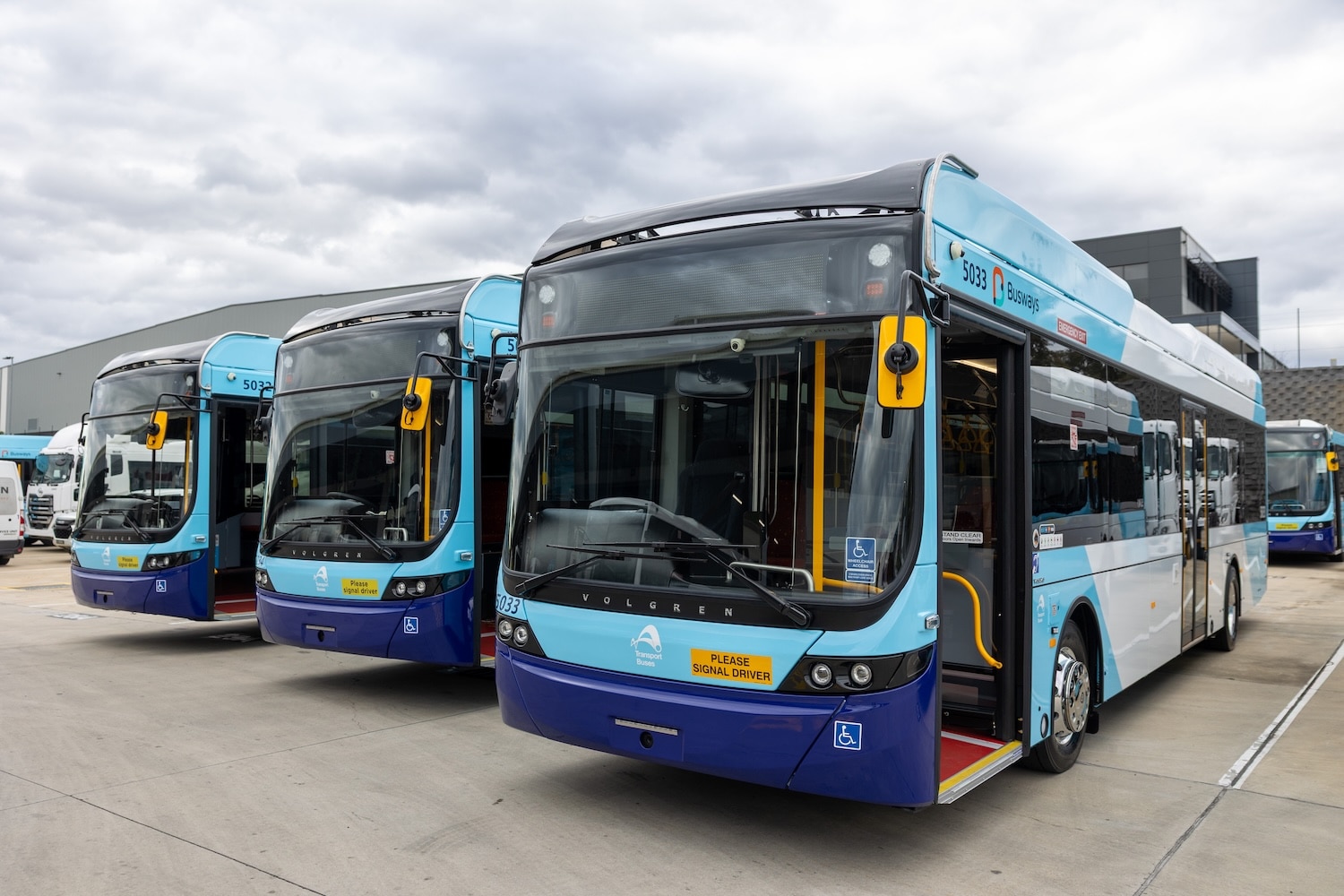 Volvo delivers 22 electric buses to Transport for NSW