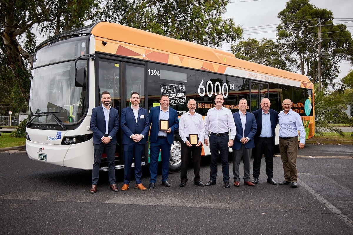 Volgren delivers 6,000th bus in Victoria milestone